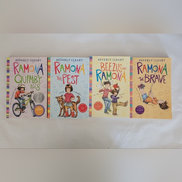 Beverly Cleary' | Other | Ramona Quimby Bundle Of 4 Books | Poshmark